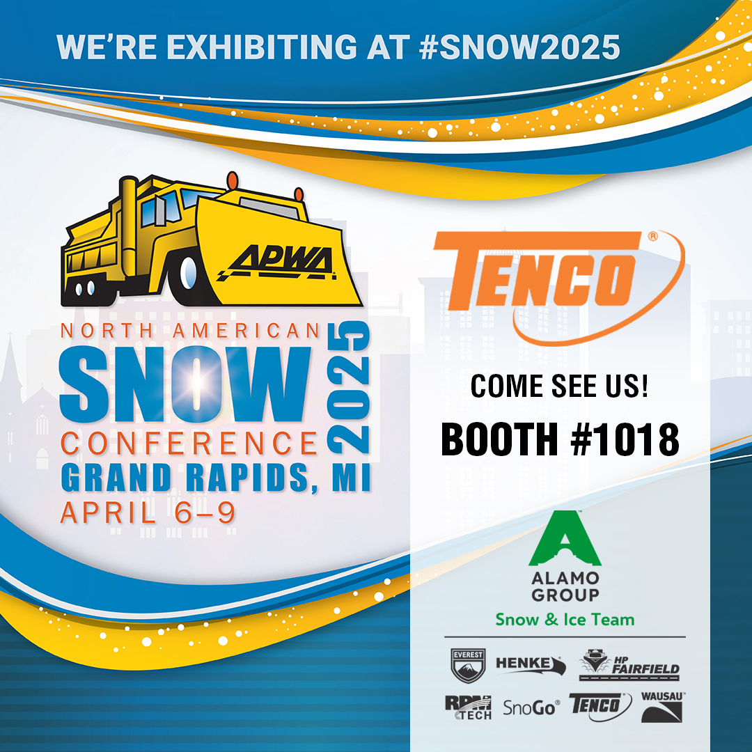 Join the Alamo Group Snow & Ice Team for the 2025 APWA Conference! - Tenco