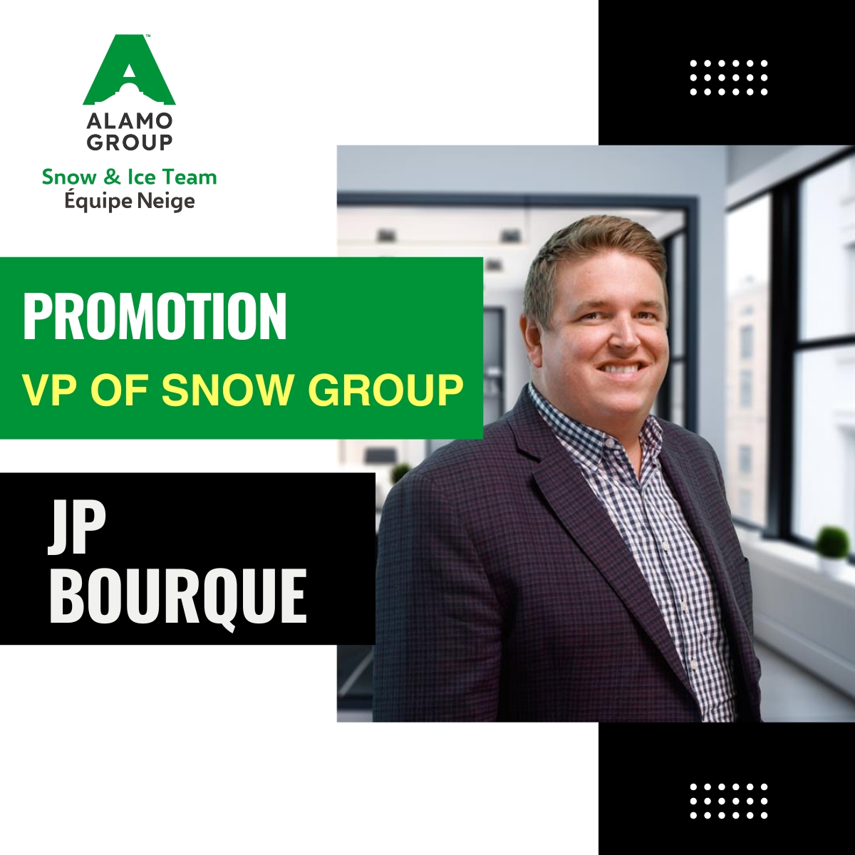 Leadership Announcement: Jean-Philippe Bourque Appointed Vice President of the Snow Group - Tenco